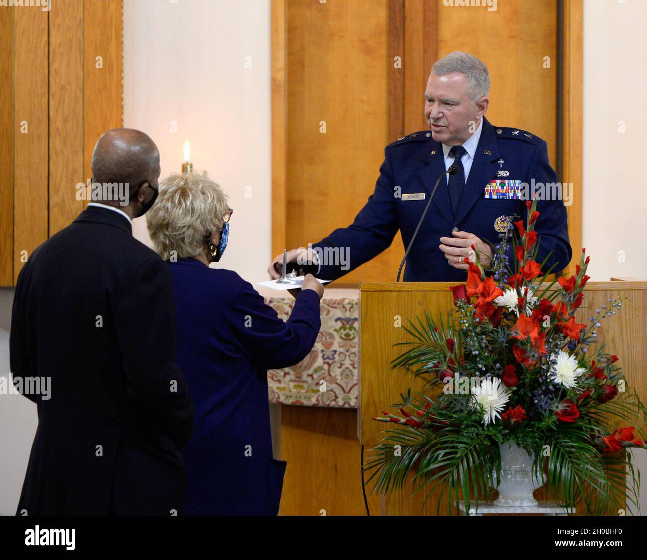 U.S. Air Force Maj. Gen. Steven Schaick, Chief of Chaplains, Department ...
