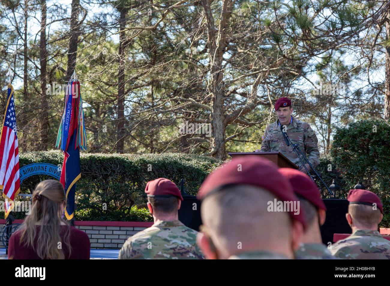 Maj. Gen. Christopher Donahue, 82nd Airborne Division commanding ...