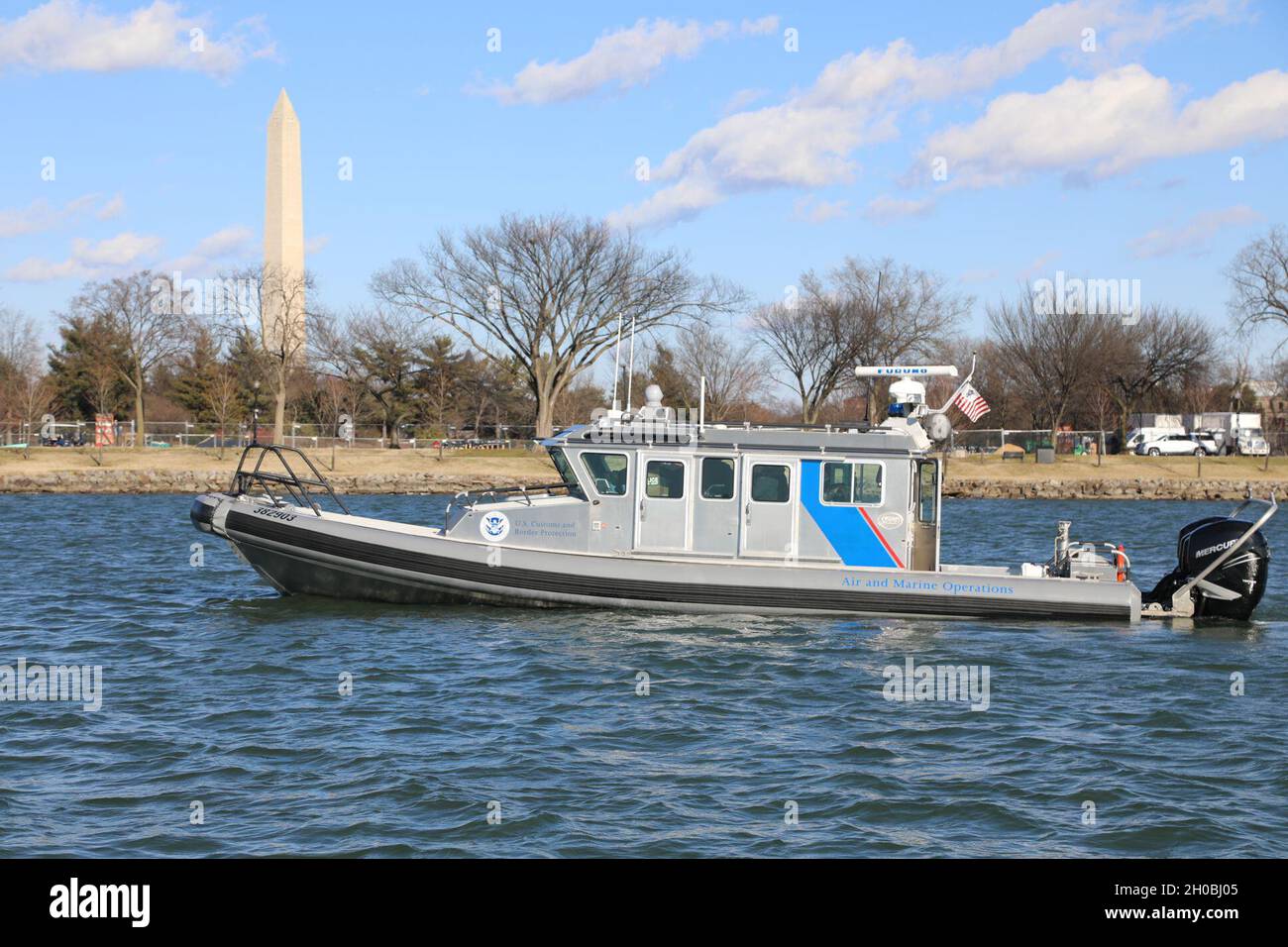 U.S. Customs and Border Protection Marine Interdiction agents provide ...