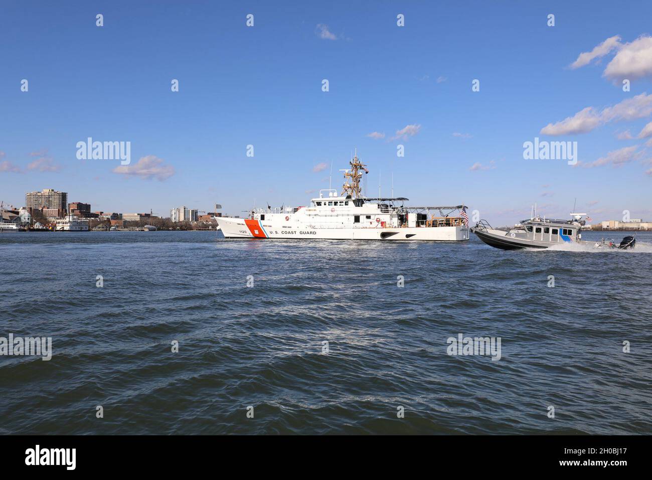 U.S. Customs and Border Protection Marine Interdiction agents provide ...