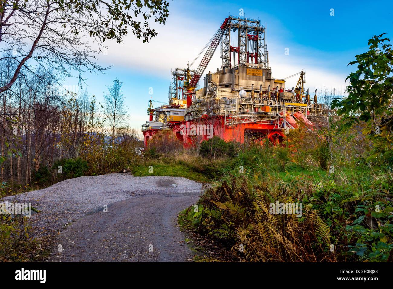 Transocean spitsbergen hi-res stock photography and images - Alamy