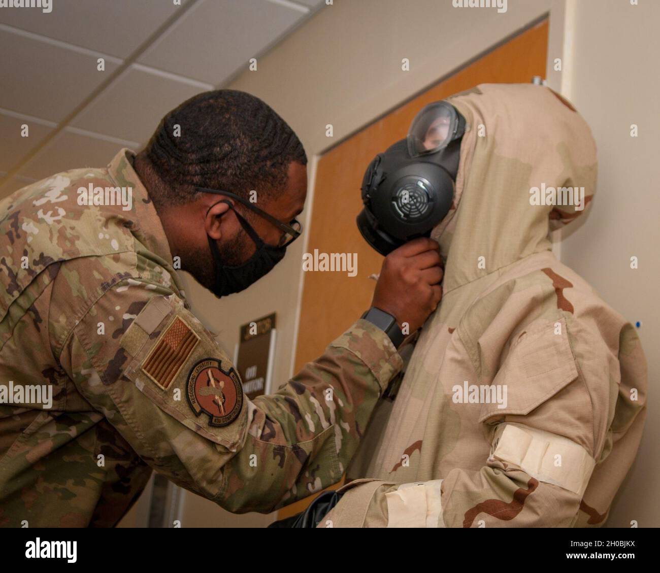 43rd Air Mobility Operations Group members participated in the ...