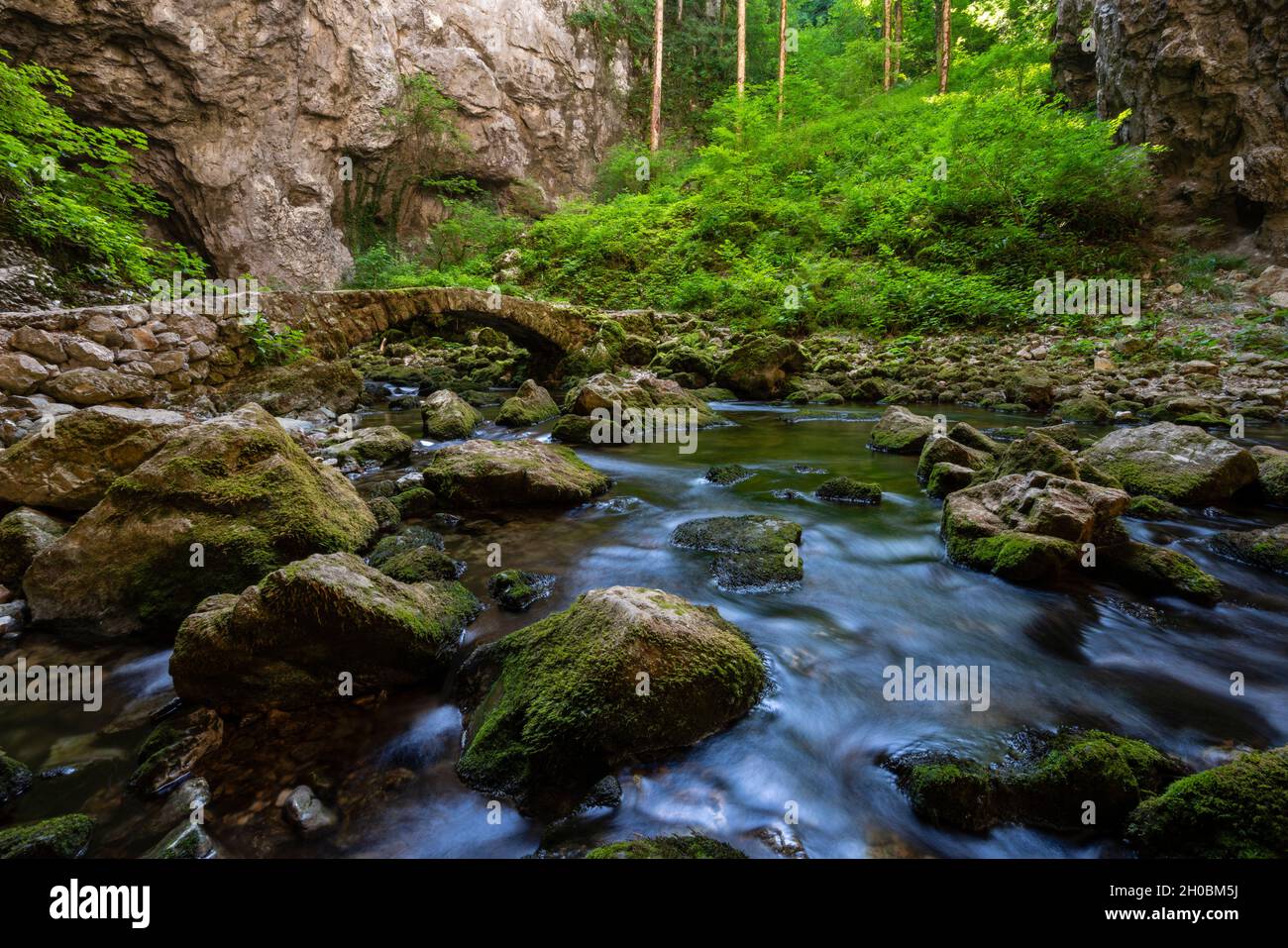 Rak Skocjan valley, Inner Carniola, Slovenia Stock Photo - Alamy