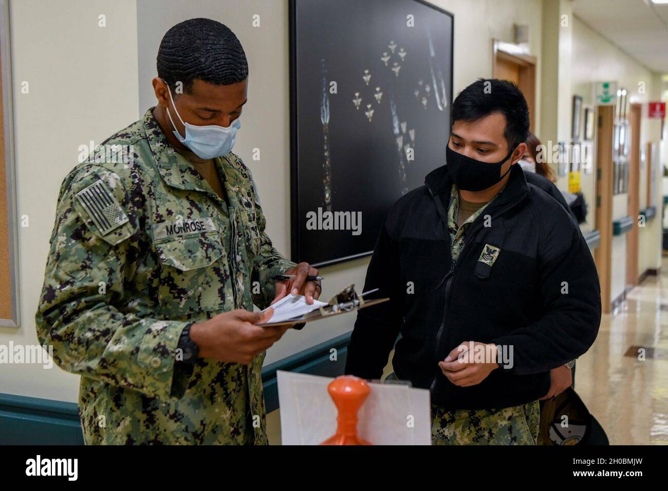 210120-N-ZU848-0033 CHINHAE, Republic of Korea (Jan. 20, 2021) Hospital ...