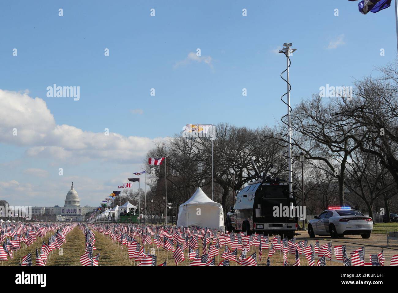 A tactical command vehicle operated by U.S. Customs and Border ...