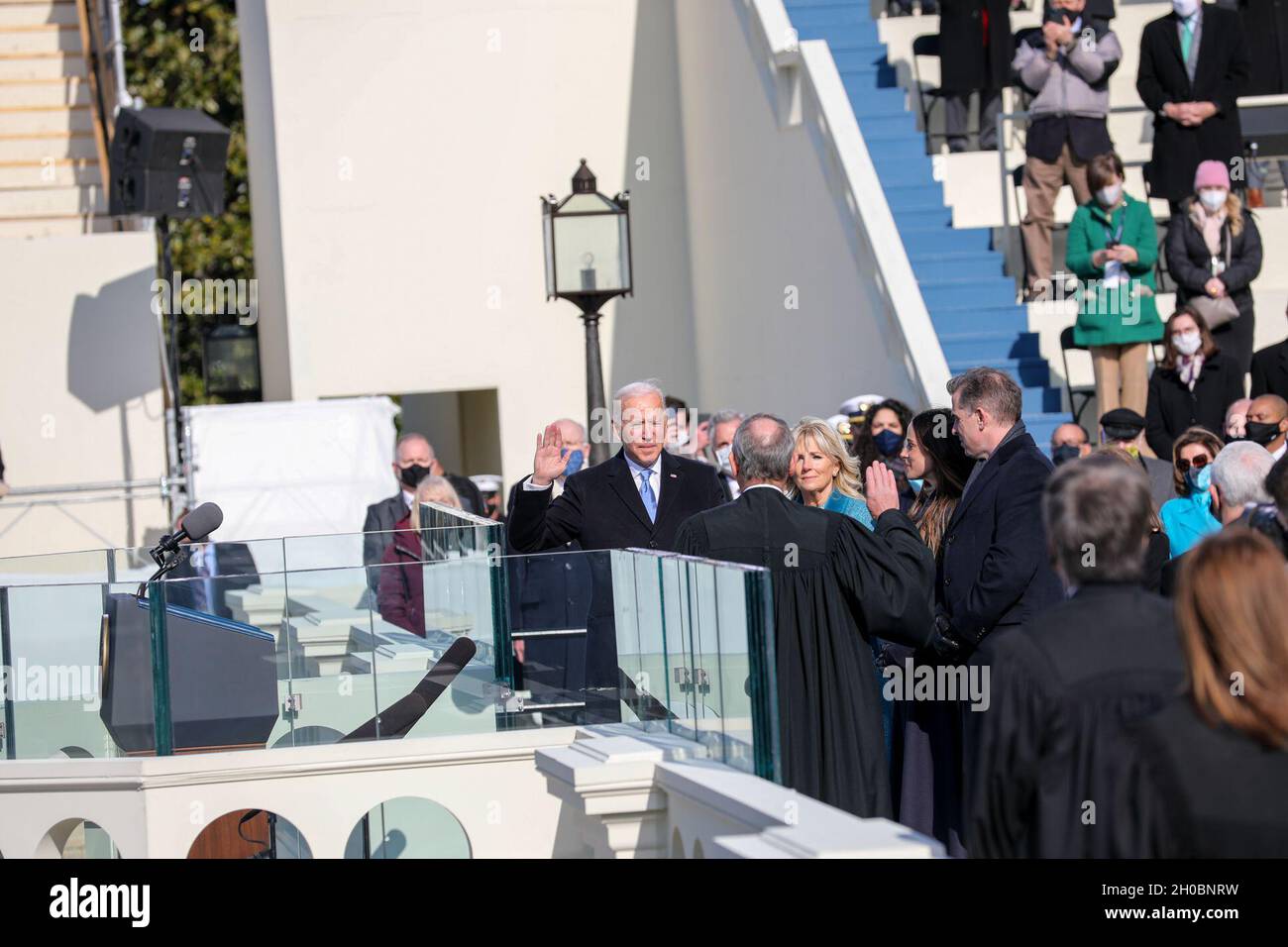 Biden oath of office 2021 hi-res stock photography and images - Alamy