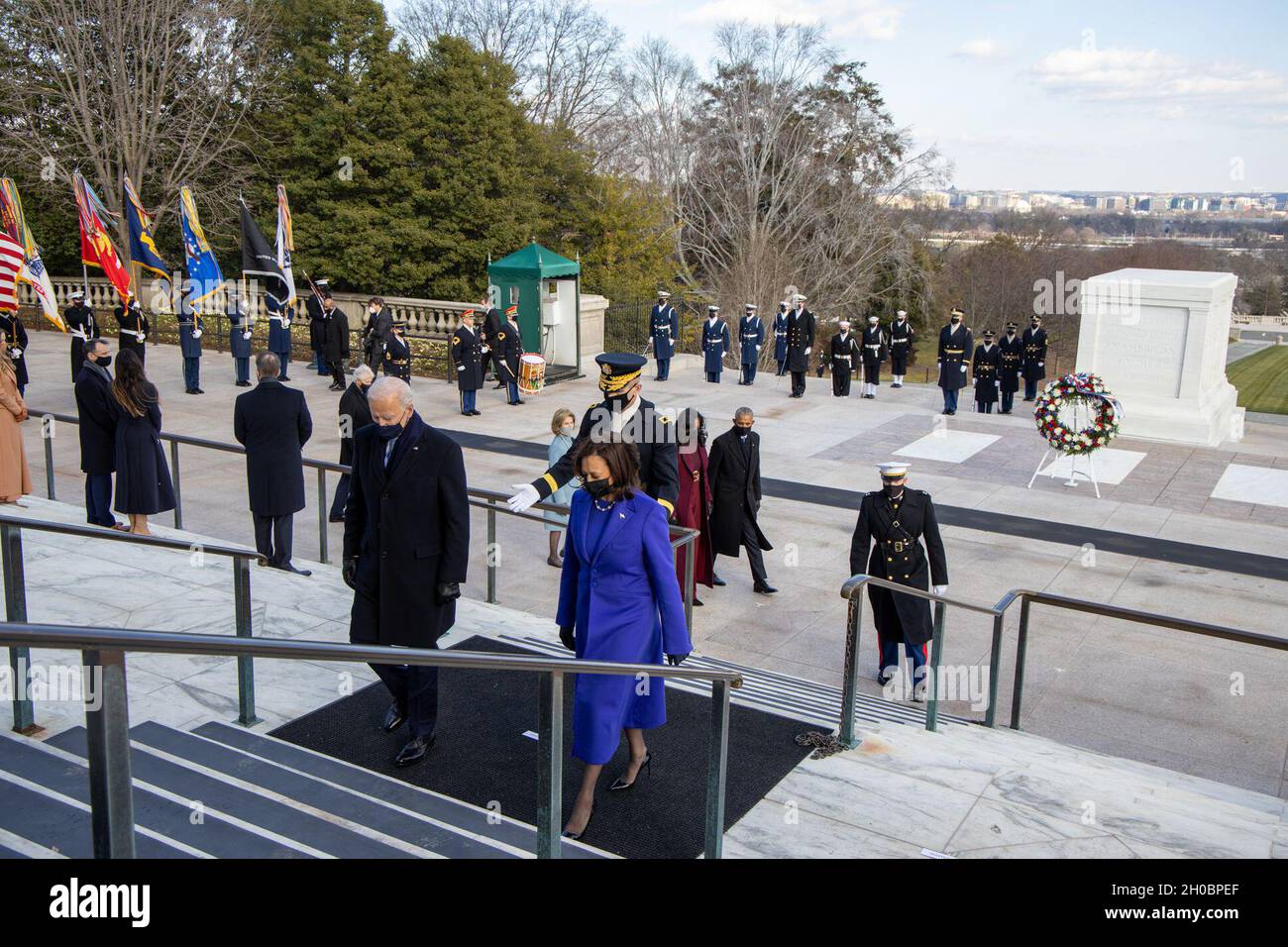 President Joseph R. Biden Jr., Vice President Kamala Harris and U.S ...