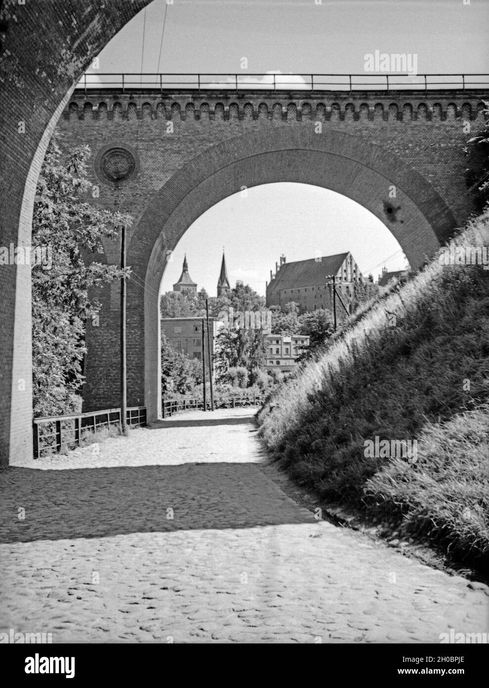 Das schloss in allenstein in ostpreussen hi-res stock photography and ...