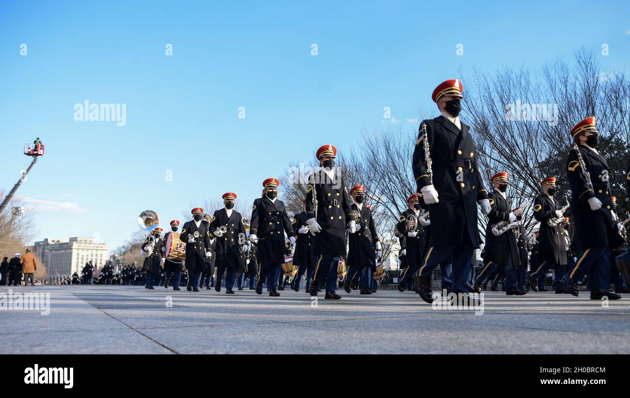 The U.S. Army Band "Pershing's Own" perform during the 59th ...