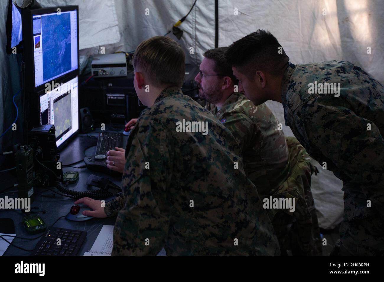 Unmanned aerial vehicle squadron 2 vmu 2 hi-res stock photography and ...