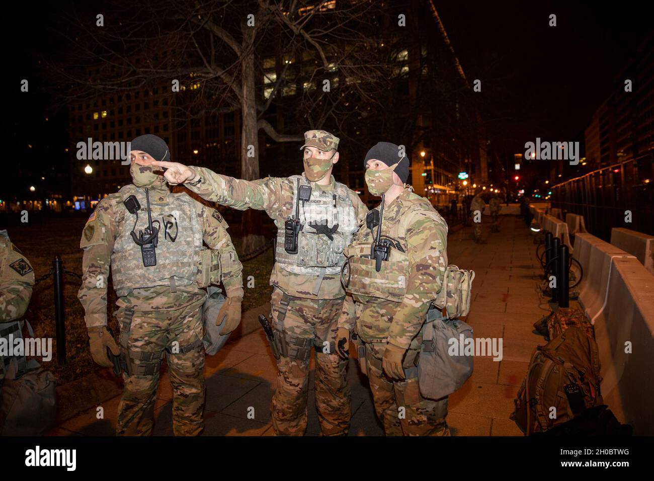 114th Military Police Leaders Staff Sgt. Ryan Rall, Sgt. Charles ...