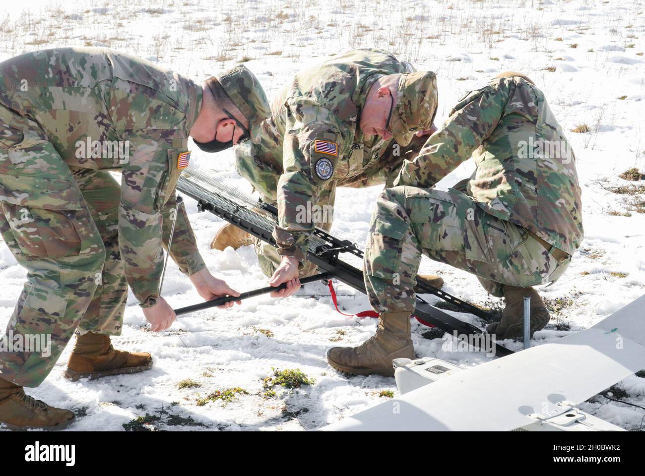 Iowa Army National Guard Soldiers with Troop B, 1st Squadron, 113th ...