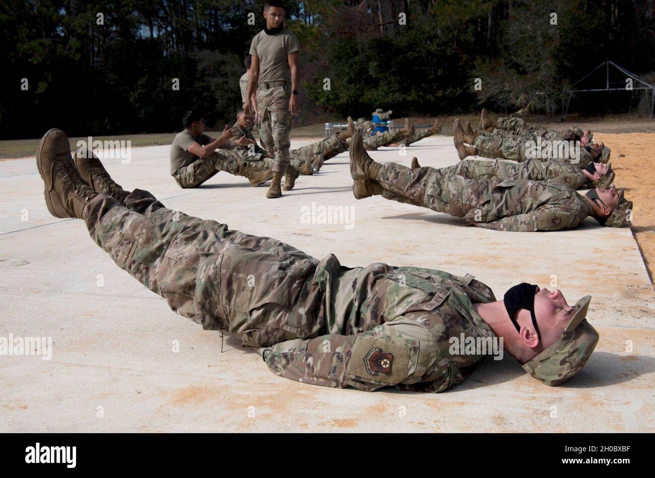 Military Flutter Kicks