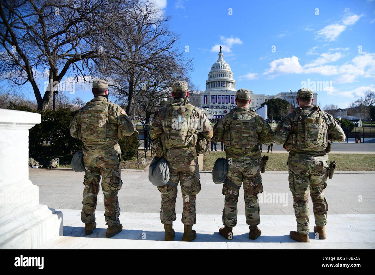 D c infantry men hi-res stock photography and images - Alamy