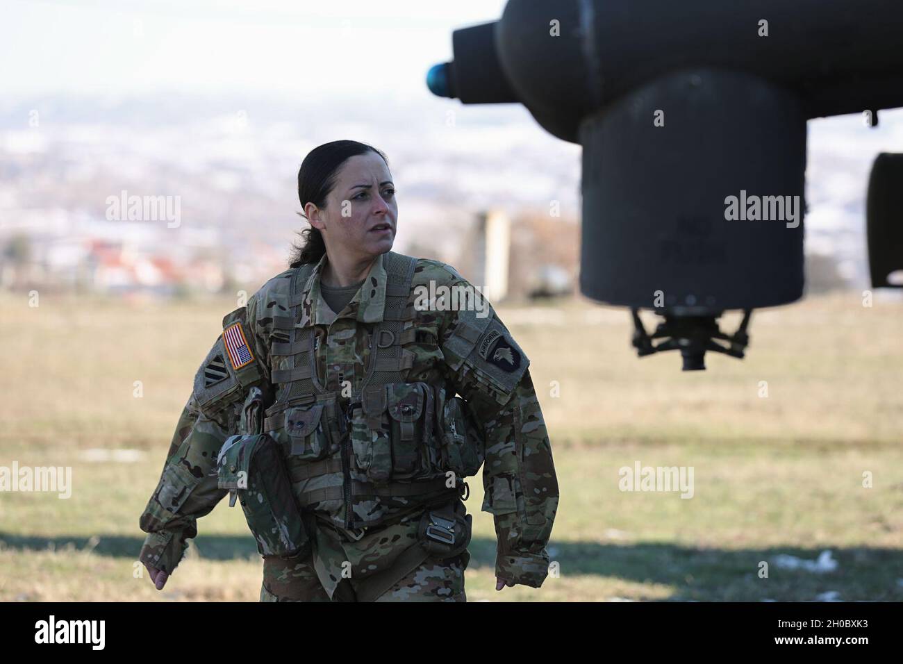 KILKIS, Greece—CW3 Denise Alonso-Griffie, UH-60 Black Hawk Pilot, 5th ...