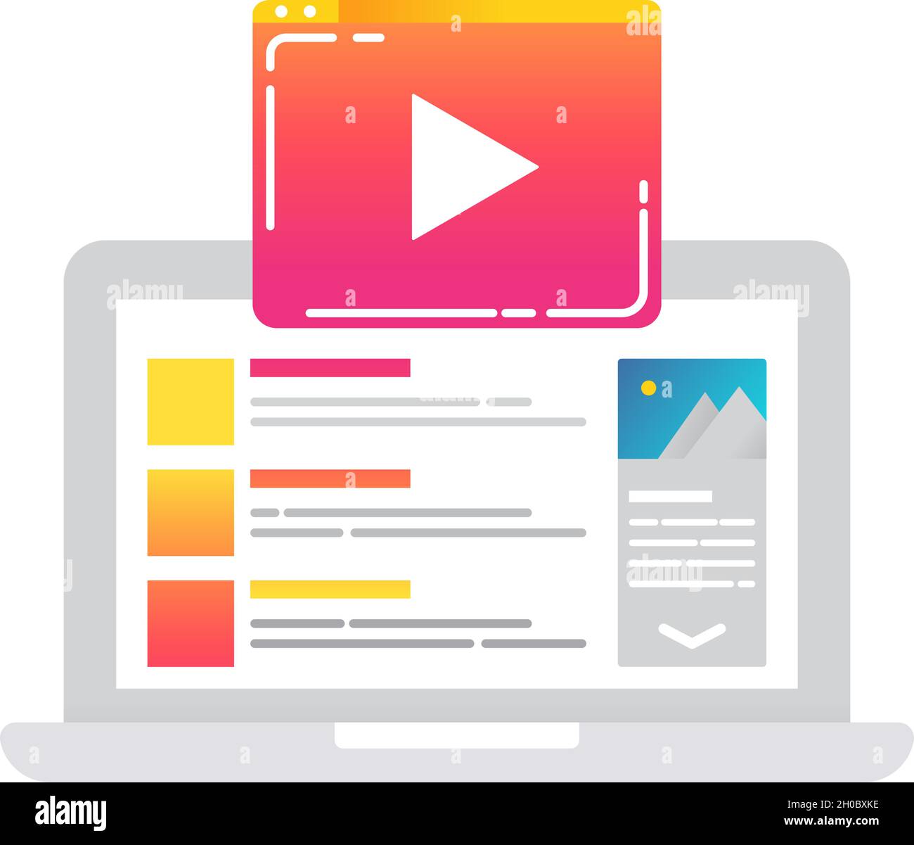 Content plan vector social media campaign icon Stock Vector Image & Art ...