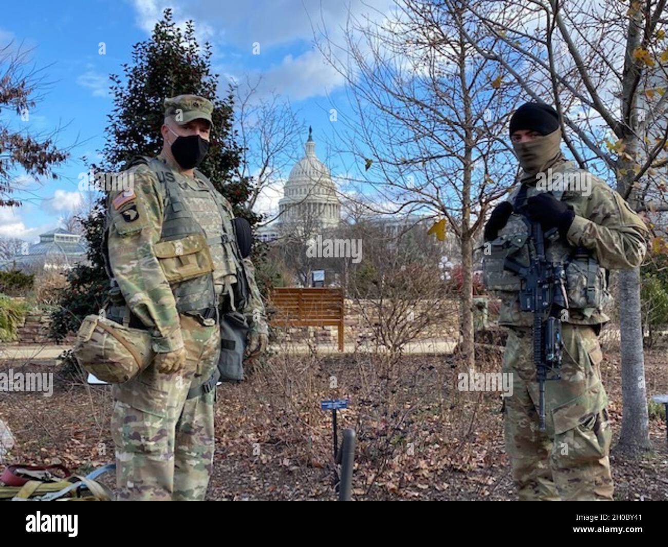U.S. Army Lt. Col. Joseph Dickerson, left, battalion commander, 1st ...