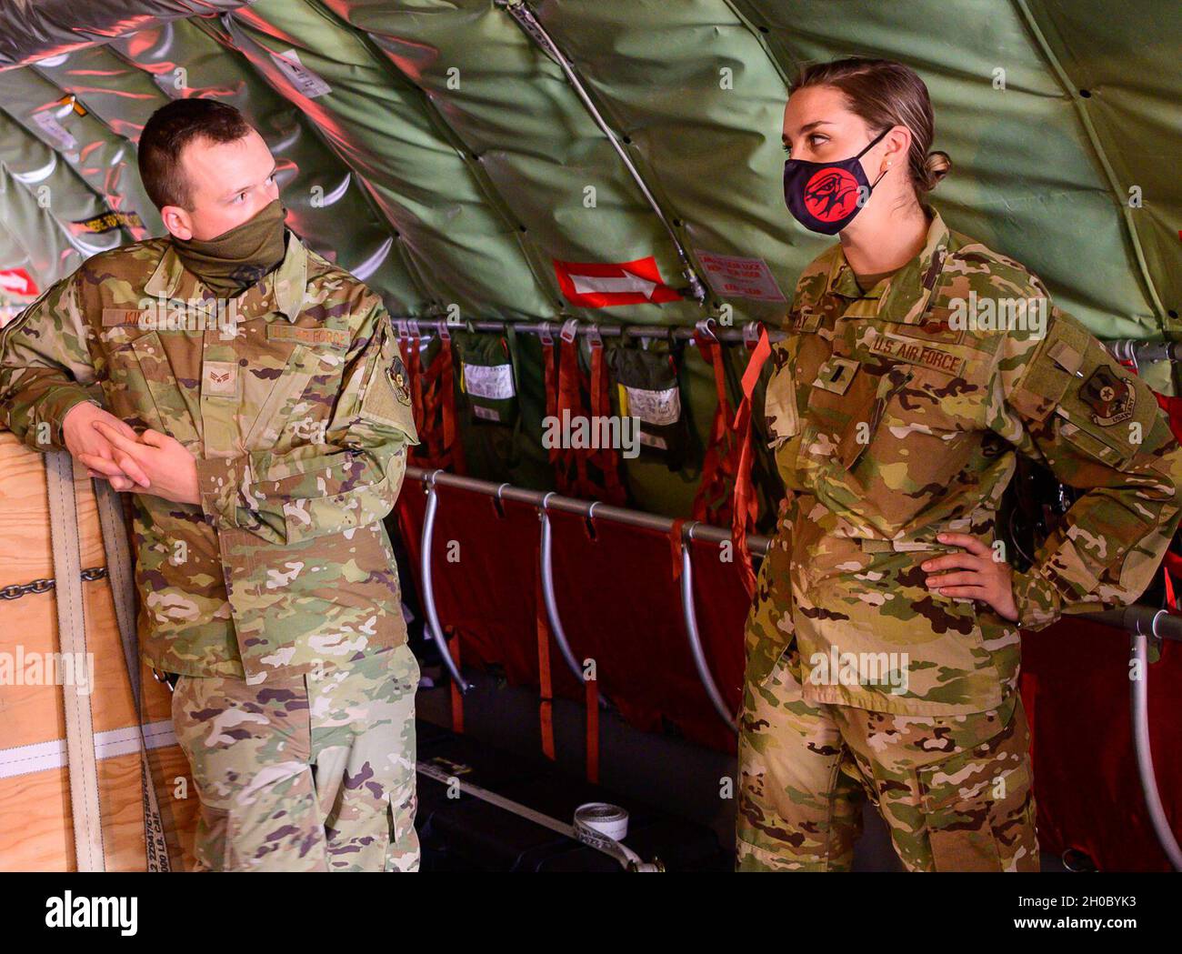 U.S. Air Force 1st Lt. Rachel Kelly, 350th Expeditionary Air Refueling ...