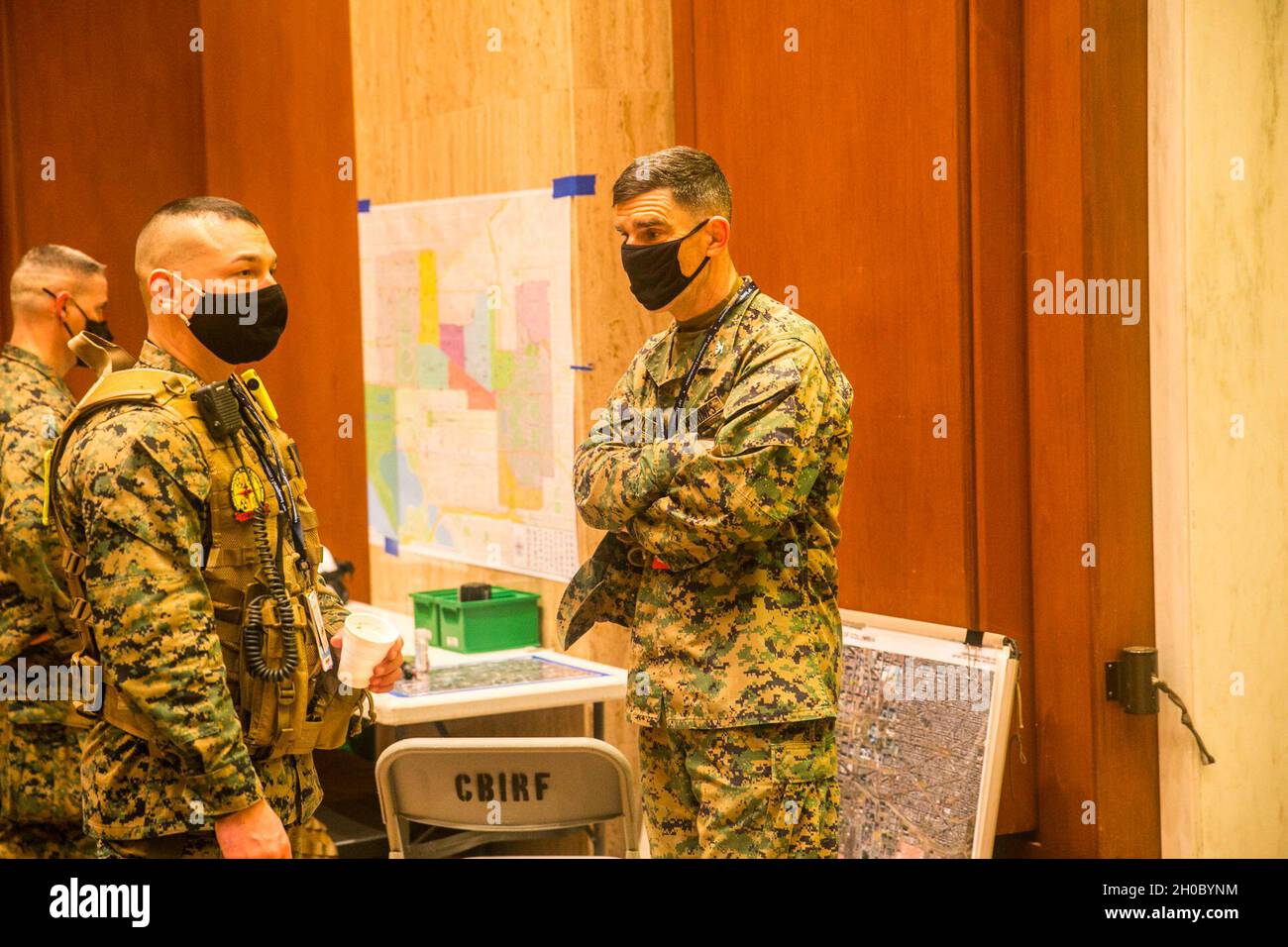 United States Marines and Sailors with Chemical Biological Incident ...
