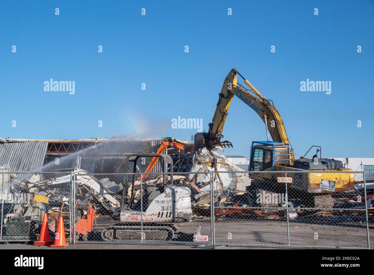 More than 60 years of history crumbled to rubble on Jan. 20 as the ...