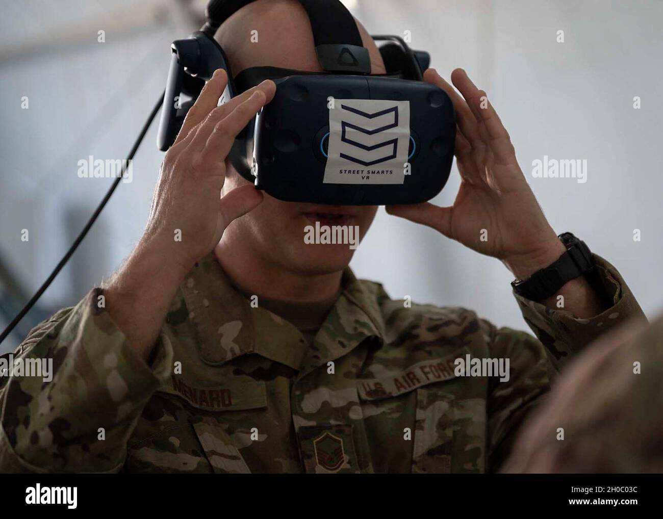 U.S. Air Force Master Sgt. Rory Menard, 380th Expeditionary Security ...