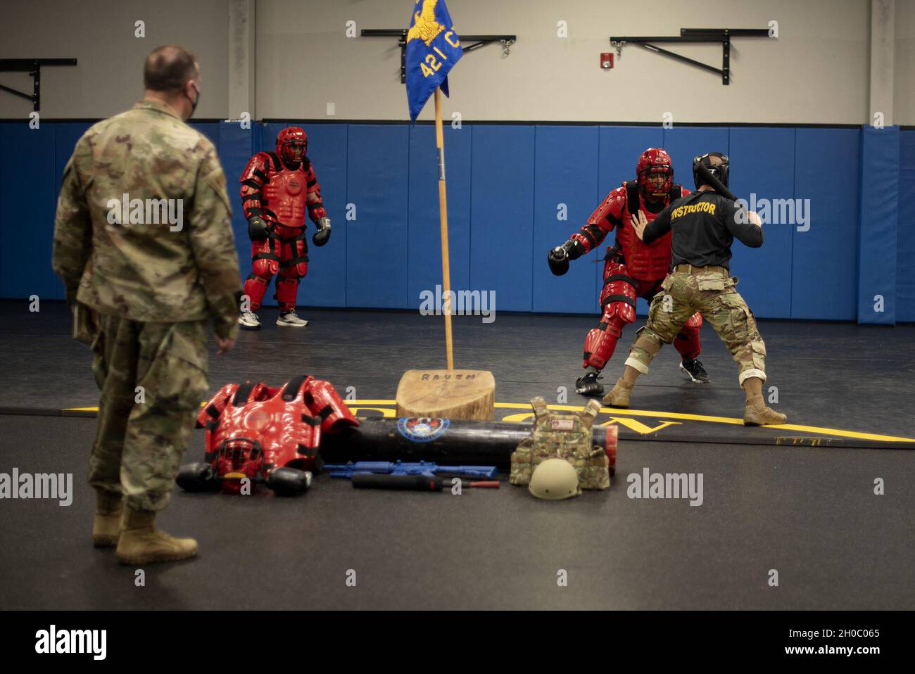 Phoenix Raven Qualification Course instructors assigned to the 421st ...