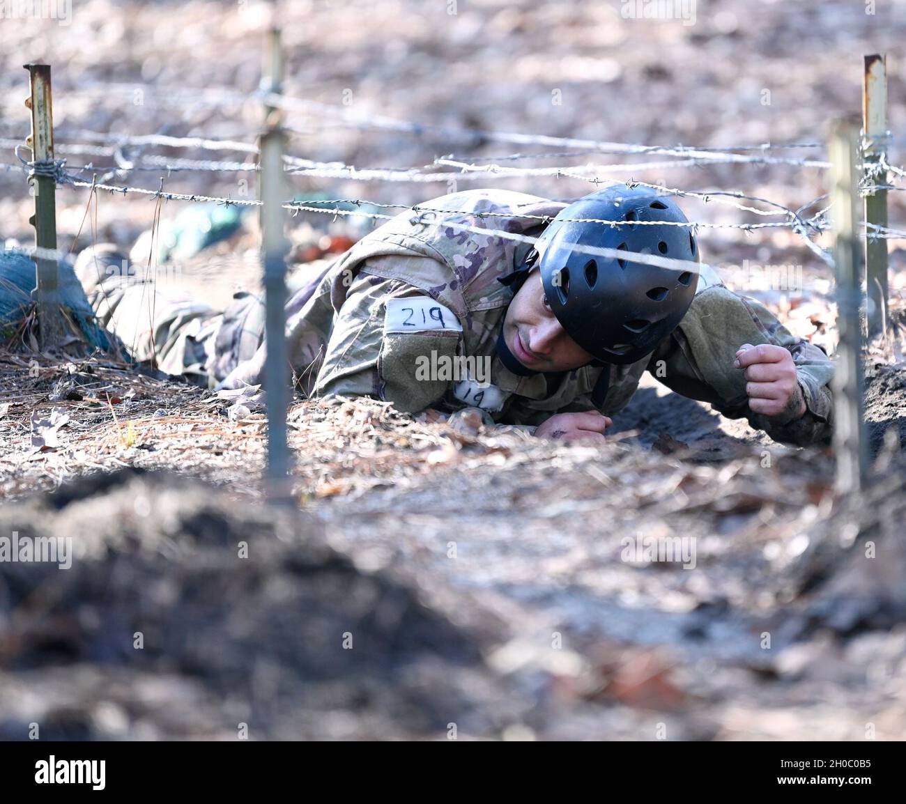 A Special Forces candidate at the U.S. Army John F. Kennedy Special ...