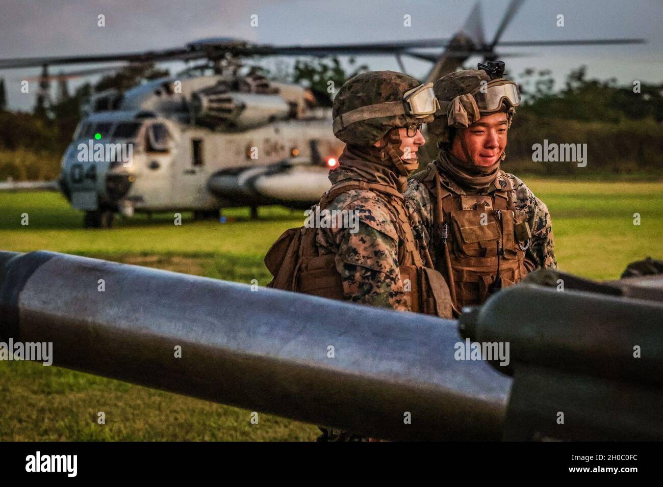 Soldiers from Charlie Battery “Copperhead”, 3rd Battalion, 7th Field ...