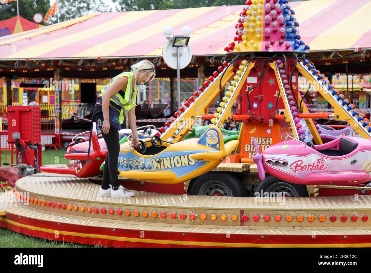 Airplane Fair Ride Jeremy Jet's Flying Academy | Drayton Manor
