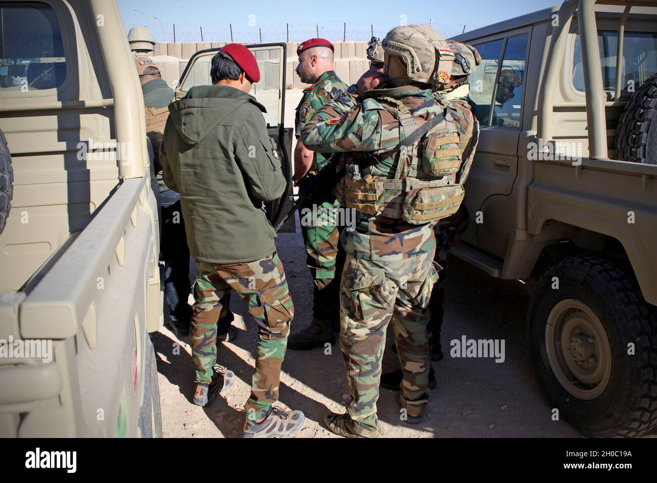 Iraqi security forces received 15 land cruisers worth almost $1 million ...