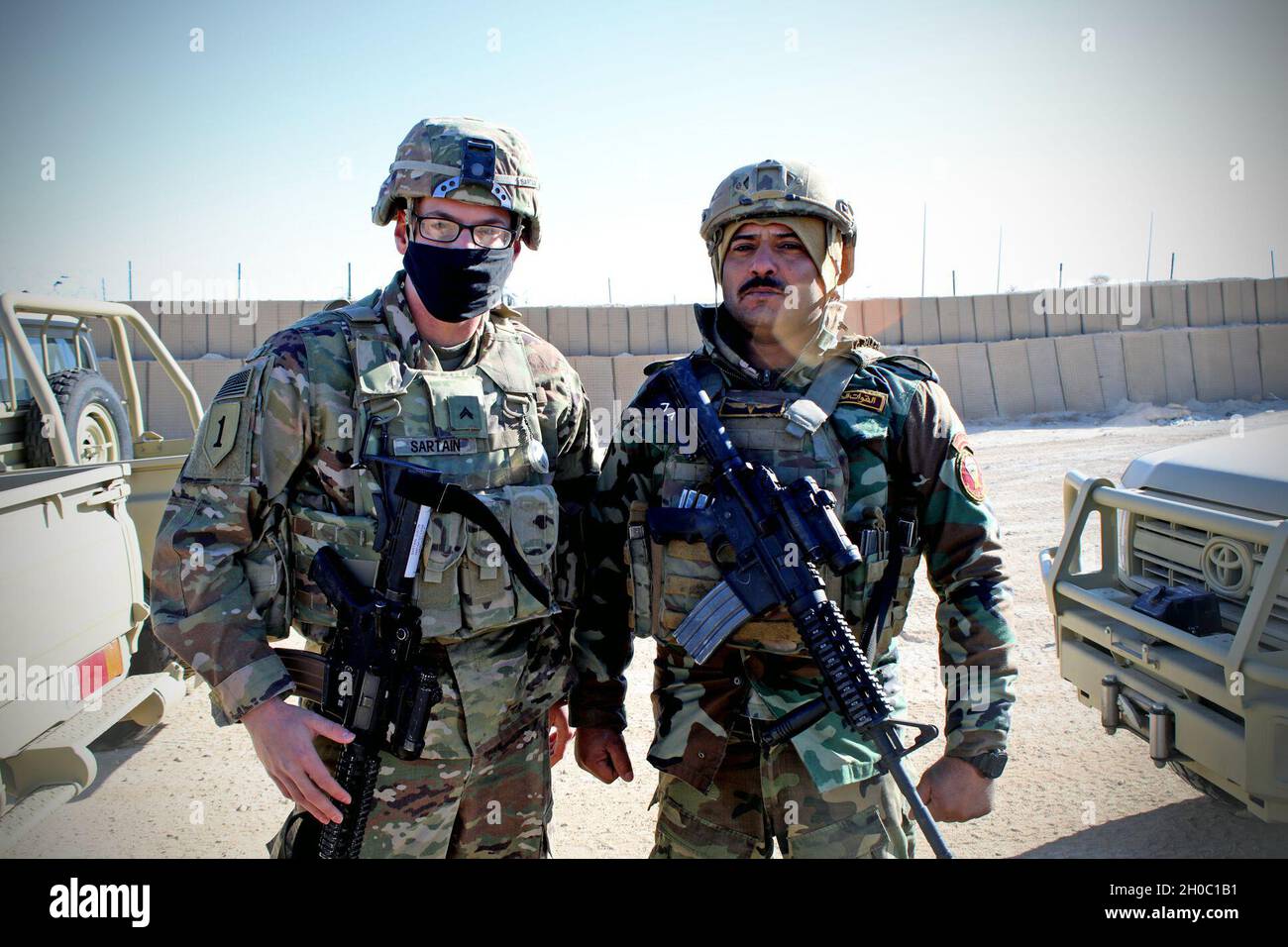 Iraqi security forces received 15 land cruisers worth almost $1 million ...