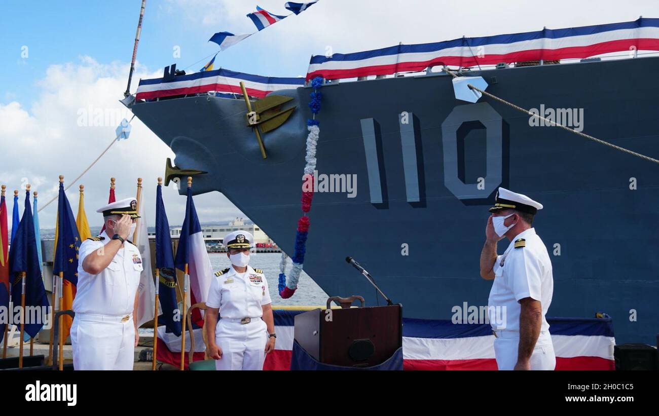 PEARL HARBOR, HAWAII (January 21, 2021) – Cmdr. Kevin S. McCormick ...