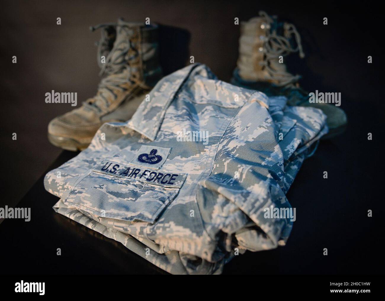 The U.S. Air Force Airman Battle Uniform Stock Photo - Alamy