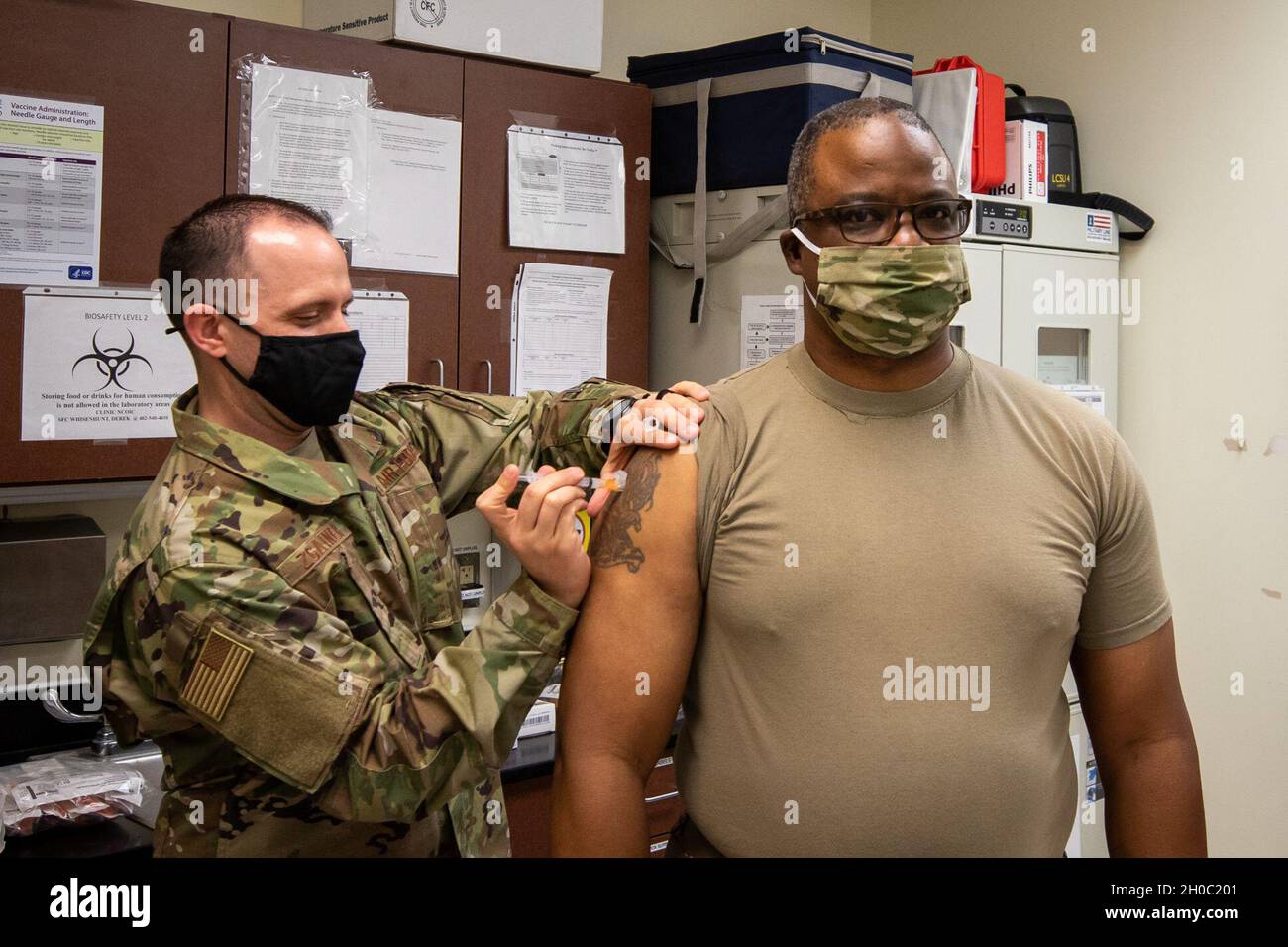 Tech. Sgt. Jonathon Zgainer, (left), aerospace medical technician ...