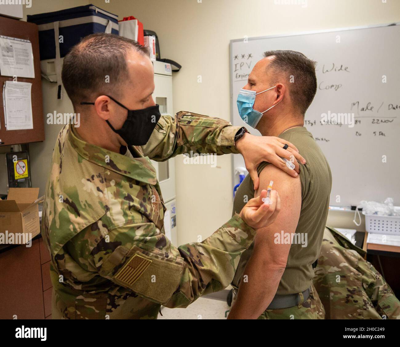 Tech. Sgt. Jonathon Zgainer, (left), aerospace medical technician ...