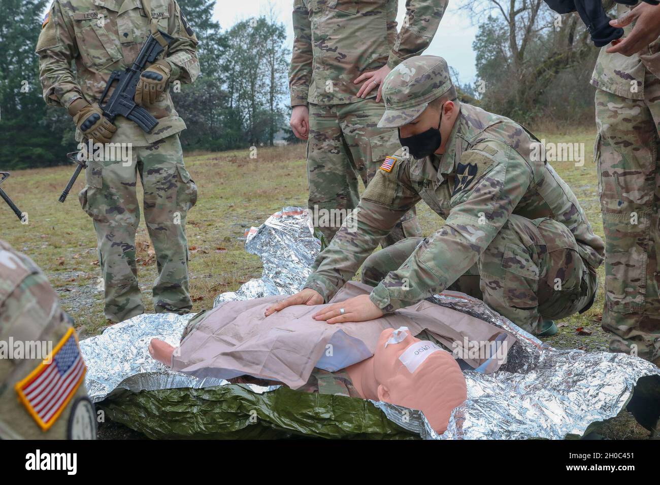U.S. Army soldier Sgt. Purdy assigned to I Corps, 7th Infantry Division ...