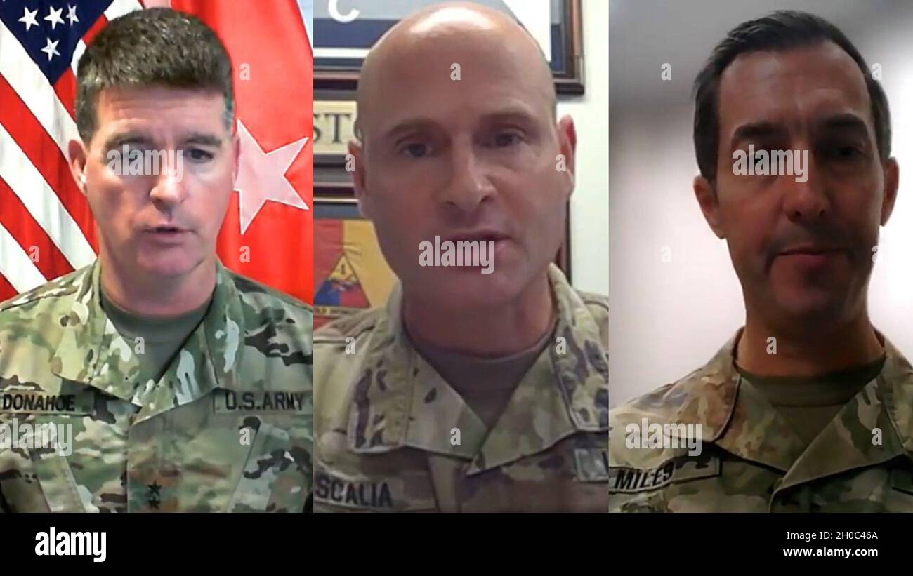 FORT BENNING, Ga. – Maj. Gen. Patrick J. Donahoe (left), commanding ...