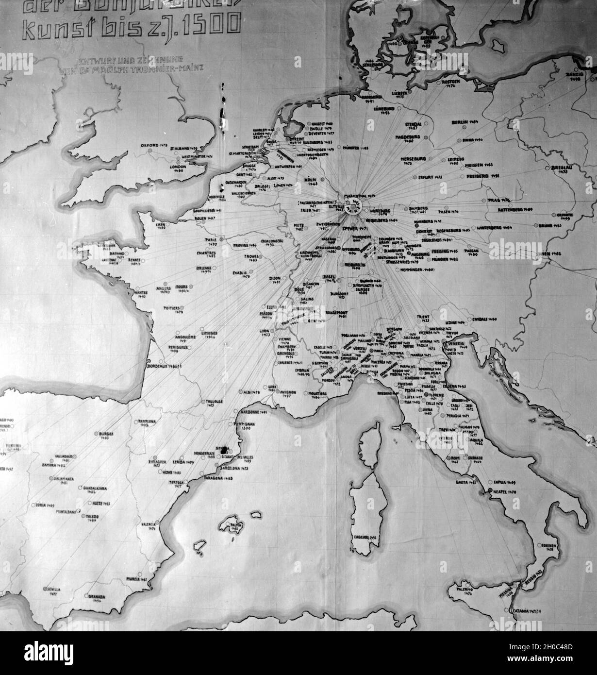 1930s map of europe hi-res stock photography and images - Alamy