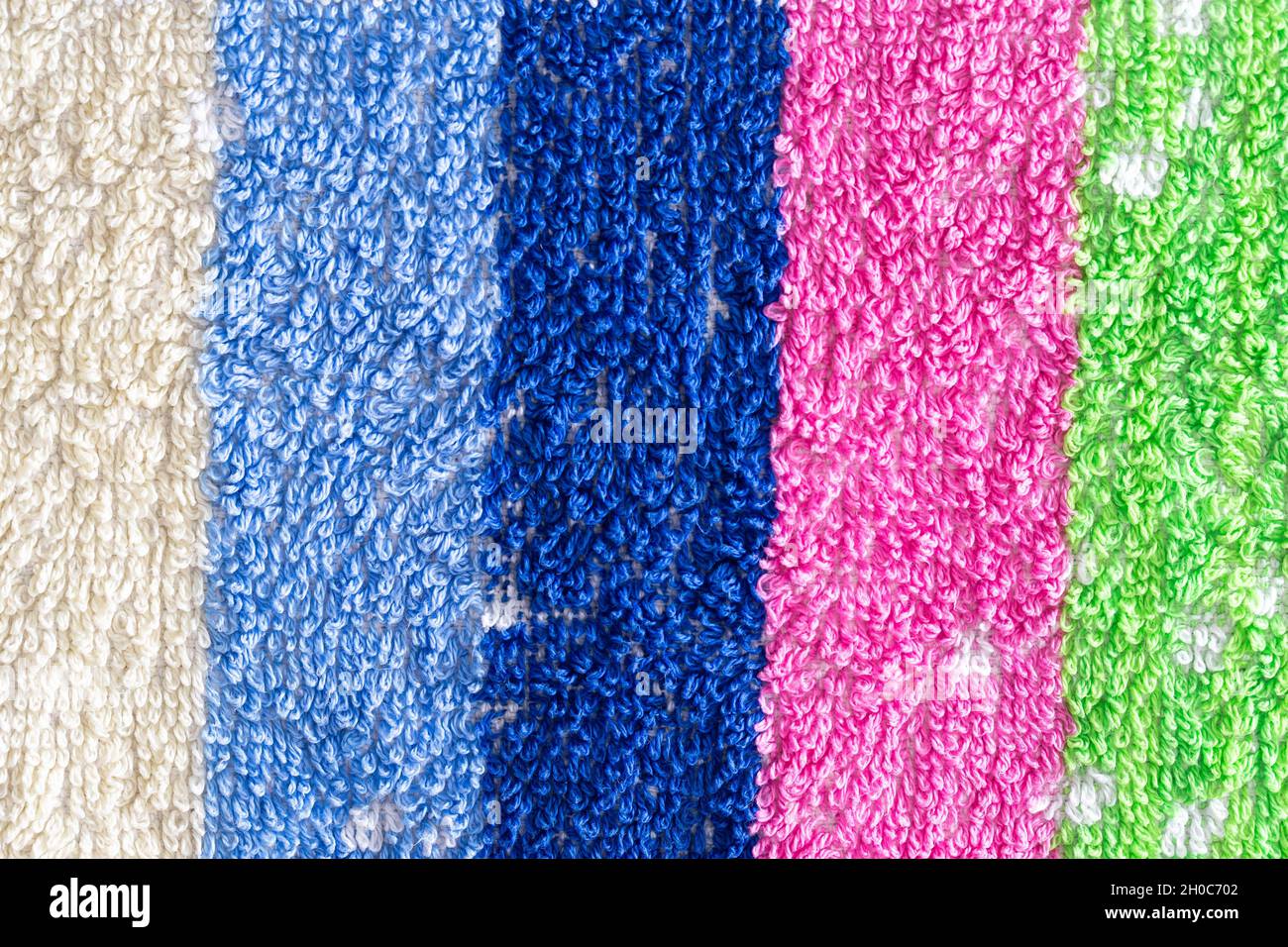 Multicolor fleece fabric with stripes, macro. Backdrop style, colorful ...