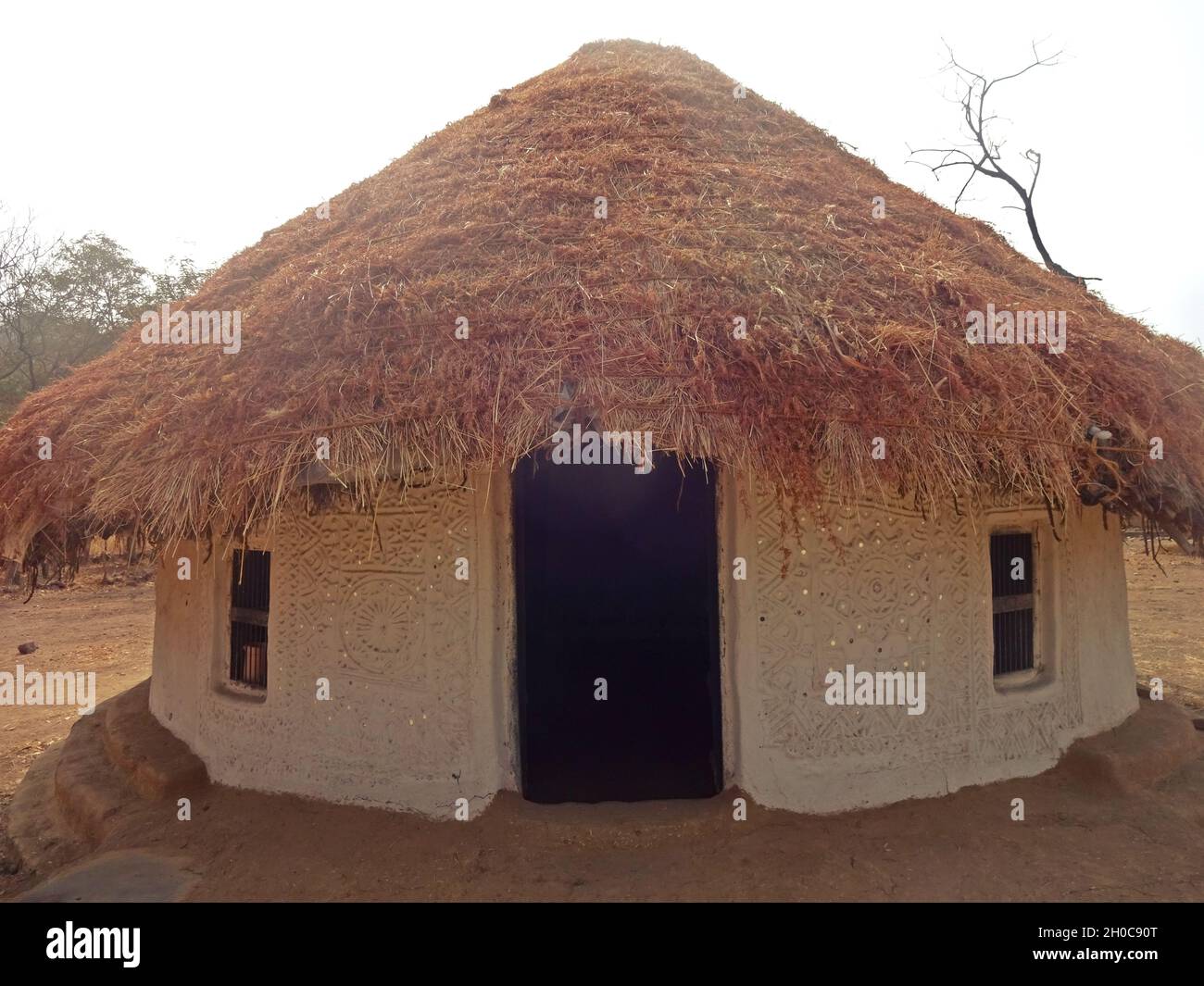 huts from rural india Stock Photo - Alamy