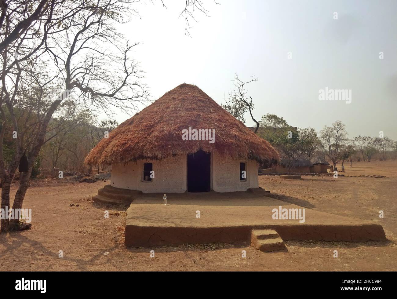 huts from rural india Stock Photo - Alamy