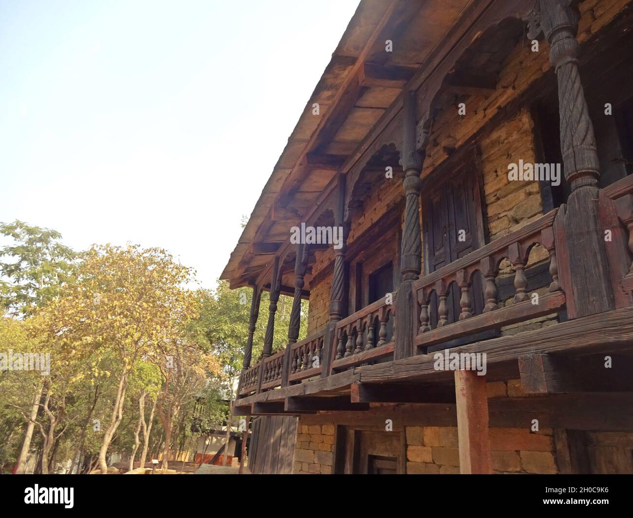 huts from rural india Stock Photo - Alamy