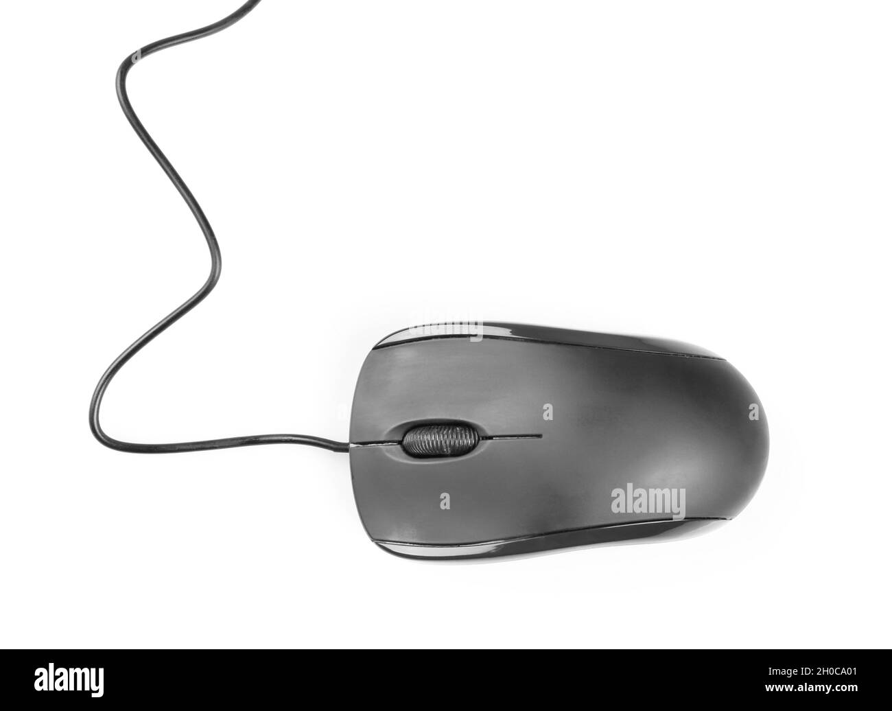 Modern computer mouse on white background Stock Photo - Alamy