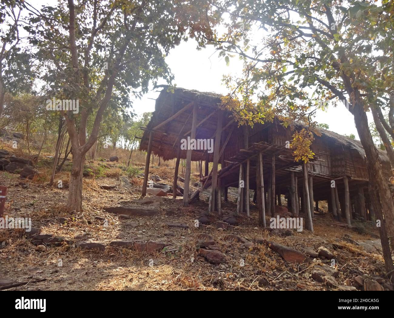 huts from rural india Stock Photo - Alamy