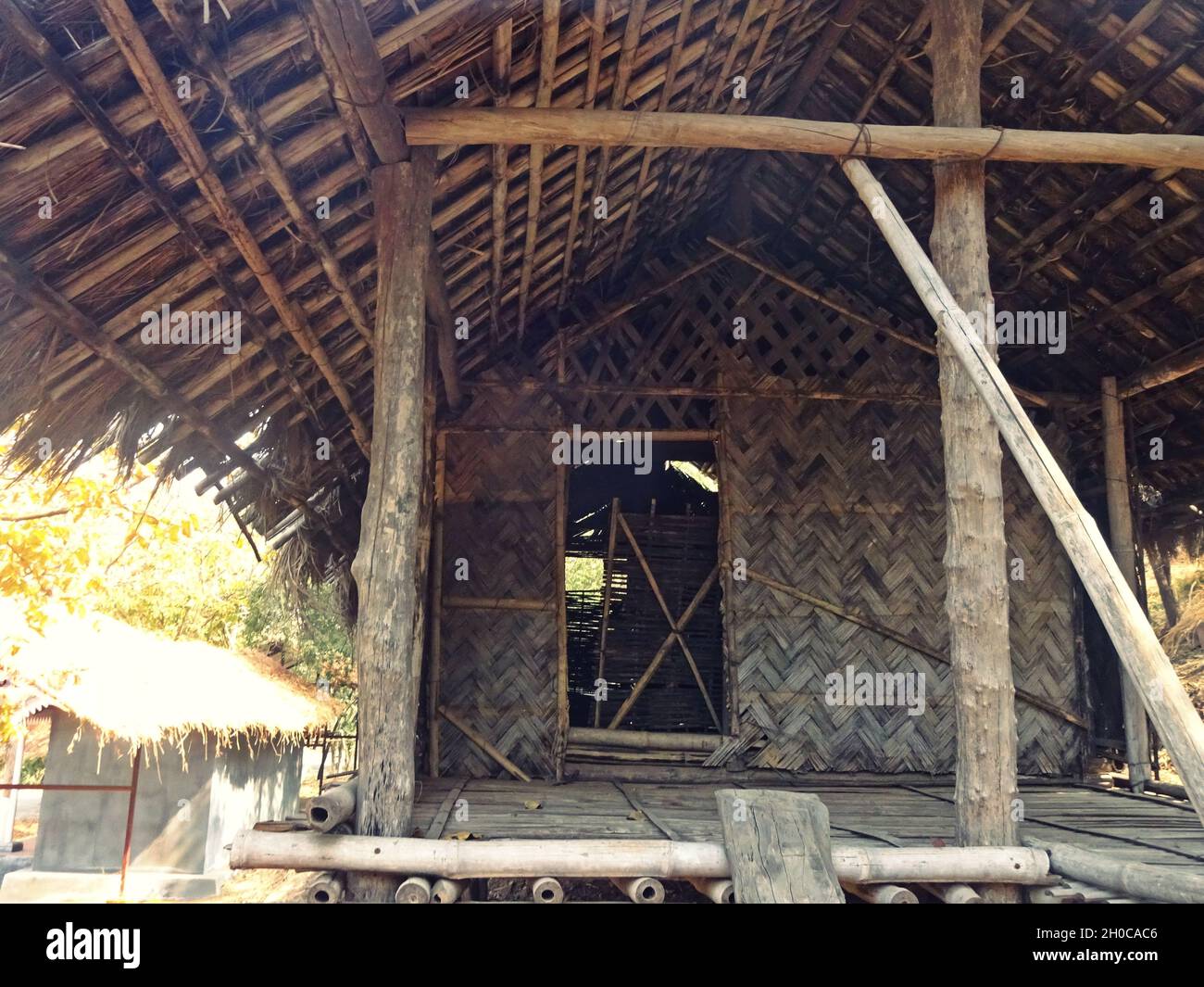 huts from rural india Stock Photo - Alamy