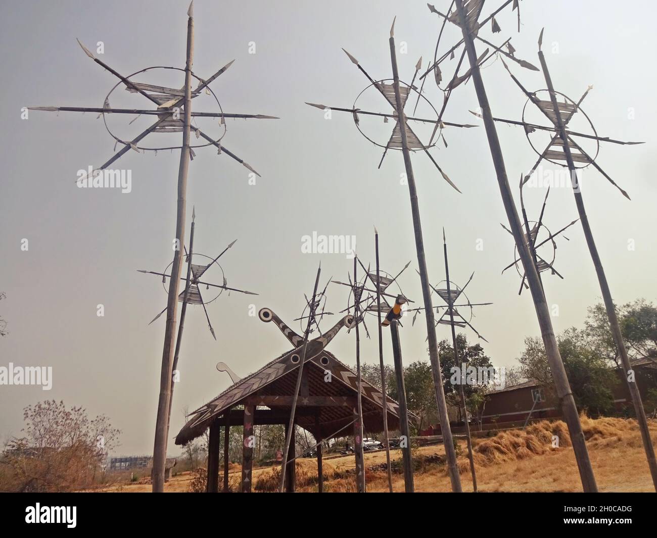 huts from rural india Stock Photo - Alamy