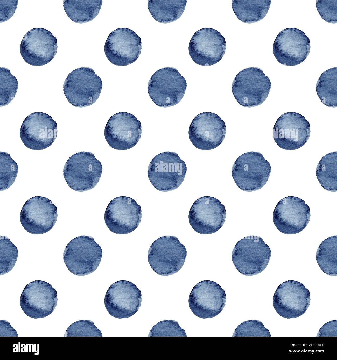 Blue Polka Dot Clipart