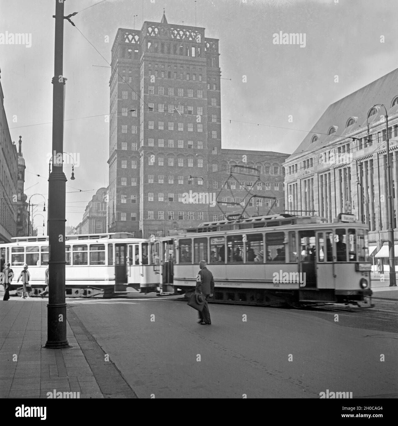 Das Wilhelm Marx Haus in der Stadtmitte von Düsseldorf, Deutschland ...