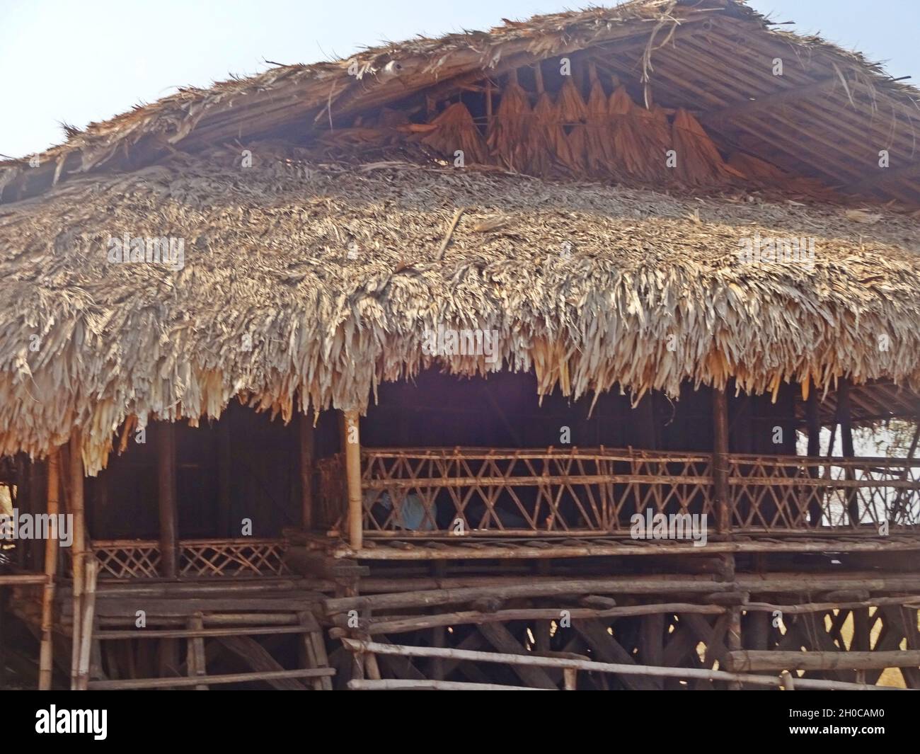 huts from rural india Stock Photo - Alamy