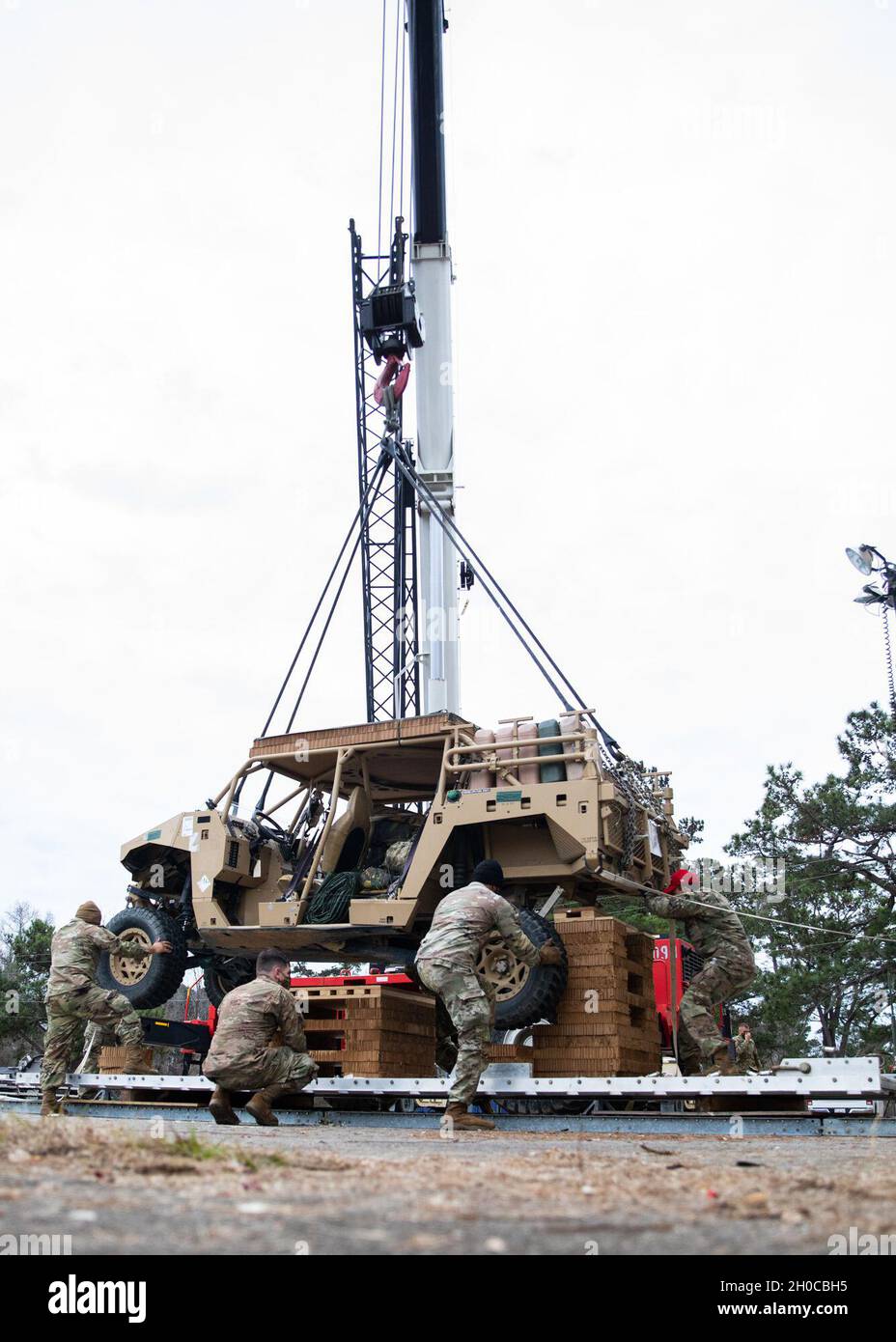 Paratroopers from 2nd Brigade Combat Team and riggers from the 82nd ...